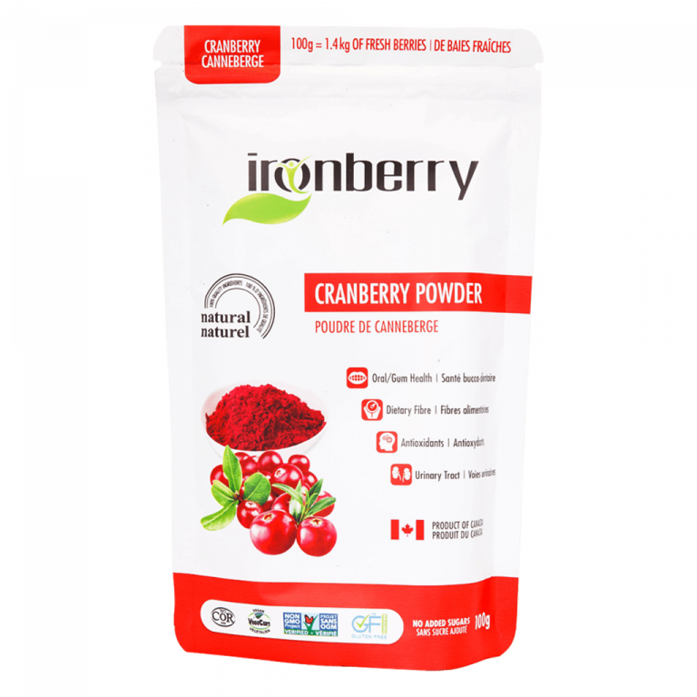 Natural Cranberry Powder – Iron Berry – Canada and USA