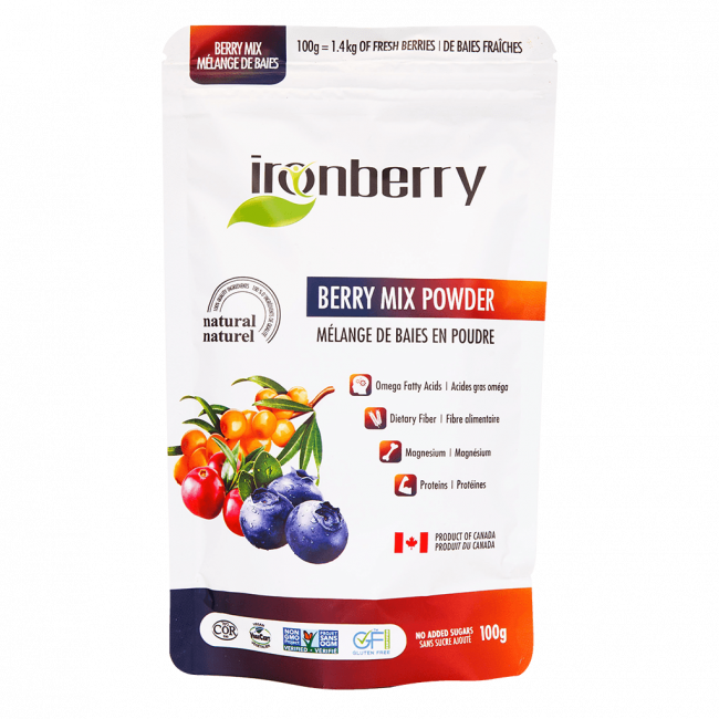 Berry Powders – Iron Berry – Canada and USA